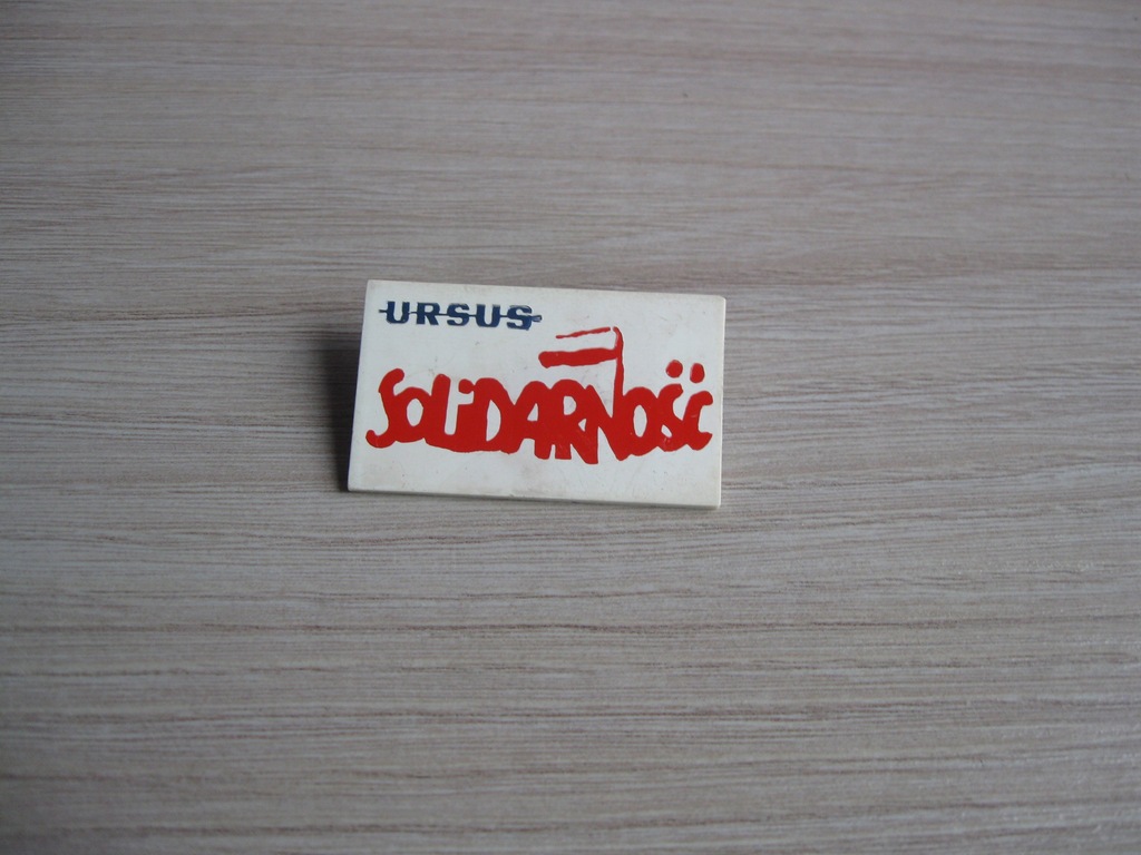 SOLIDARNOŚĆ URSUS - Wpinka Plakietka Odznaka - 13260117780 - oficjalne ...