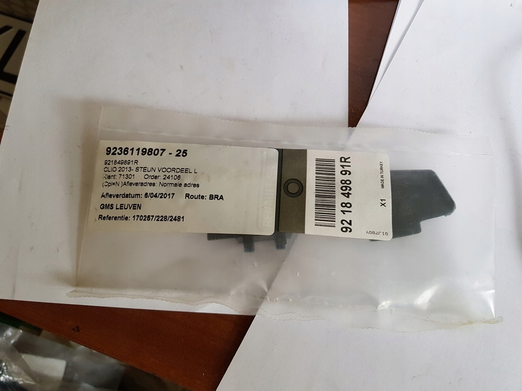 RENAULT CLIO 4 IV OSŁONA OBUDOWA 921849891R - 7906845672 - oficjalne ...