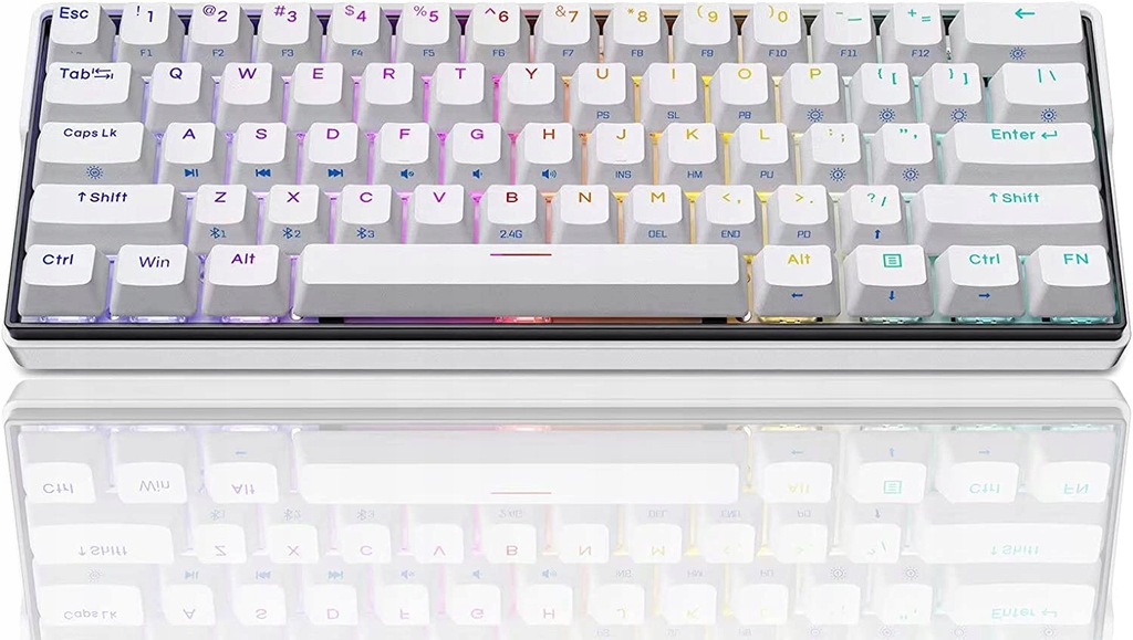 KEMOVE Snowfox DK61 mechaniczna klawiatura do gier - 13416376510 ...