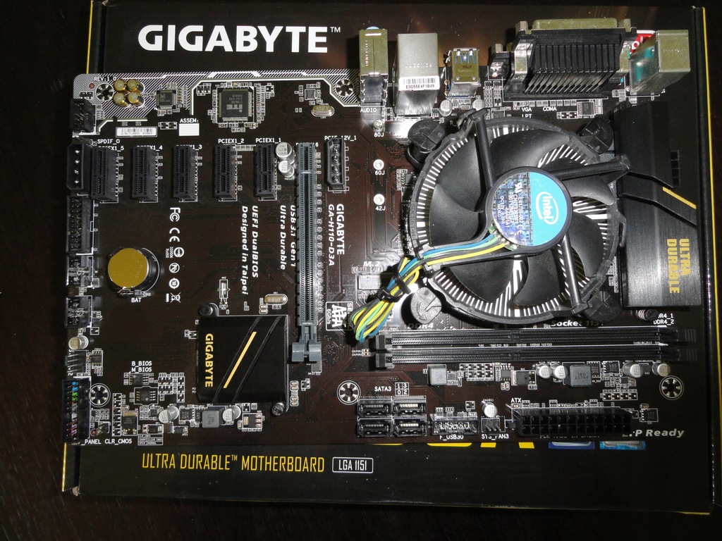 Gigabyte GA-H110-D3A + intel g4560 - 9138566243 - oficjalne archiwum Allegro