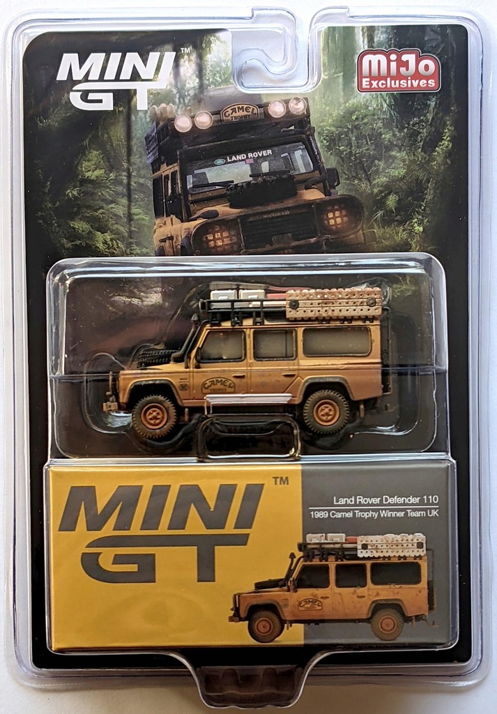 MINI GT LAND ROVER DEFENDER 110 1989 CAMEL TROPHY - 13743647580 ...