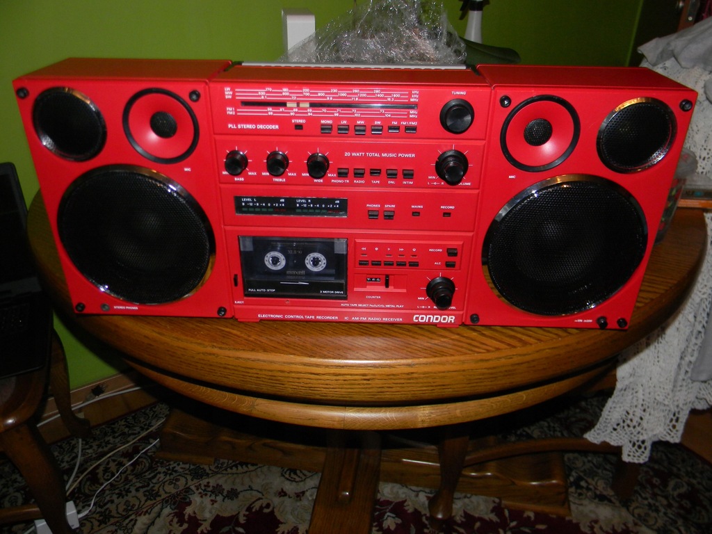 radiomagnetofon condor unitra - 13242961872 - oficjalne archiwum Allegro