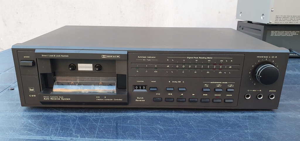Magnetofon kasetowy Dual C818 czarny - 13489567354 - oficjalne archiwum ...