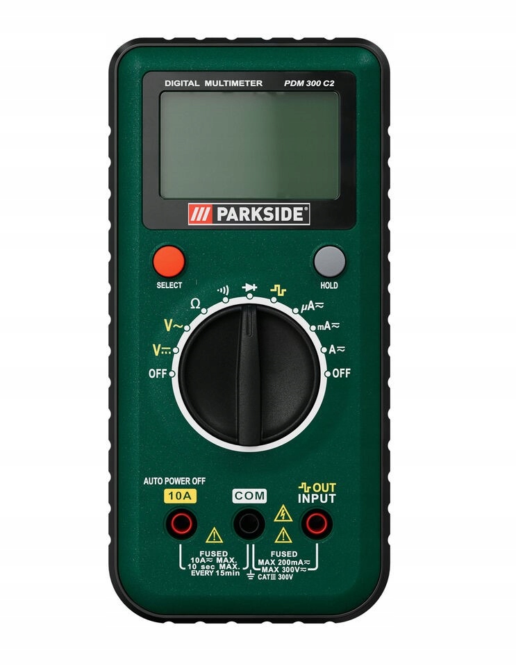 Miernik uniwersalny PDM300 C3 PARKSIDE Multimetr - 12500867651 - oficjalne archiwum Allegro