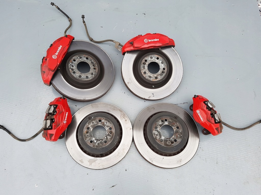 KIA STINGER GT HAMULCE BREMBO TARCZE ZACISKI 3.3T - 9919354036 - oficjalne archiwum Allegro