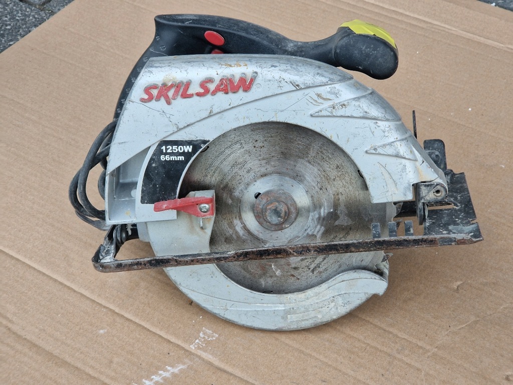 PILARKA SKILSAW USZKODZONY 1250 66MM 5166 SKIL SAW - 13466128776 ...