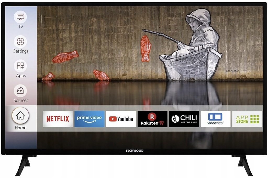 Techwood H32T60F telewizor 32" Smart TV HDR, LED Wi-Fi Prime Video, Netflix - 15047912778 ...