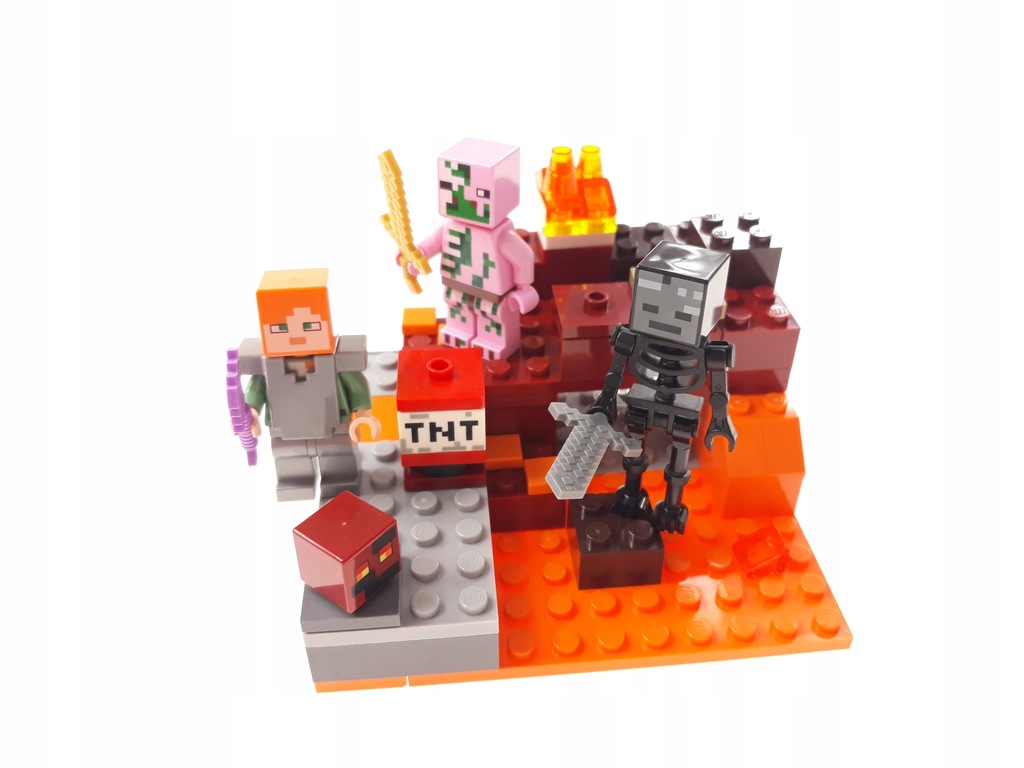 Lego Minecraft 21139 The Nether Fight - 11013836386 - oficjalne ...
