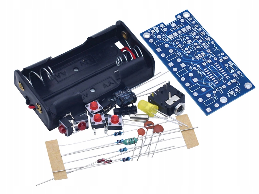 Radio FM moduł PCB 76MHz-108MHz DC 1.8V-3.6V_DIY - 12378252791 - oficjalne archiwum Allegro