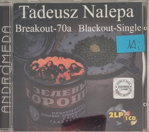 TADEUSZ NALEPA BREAKOUT-70a BLACKOUT-SINGLE płyta CD - 15300053810 ...