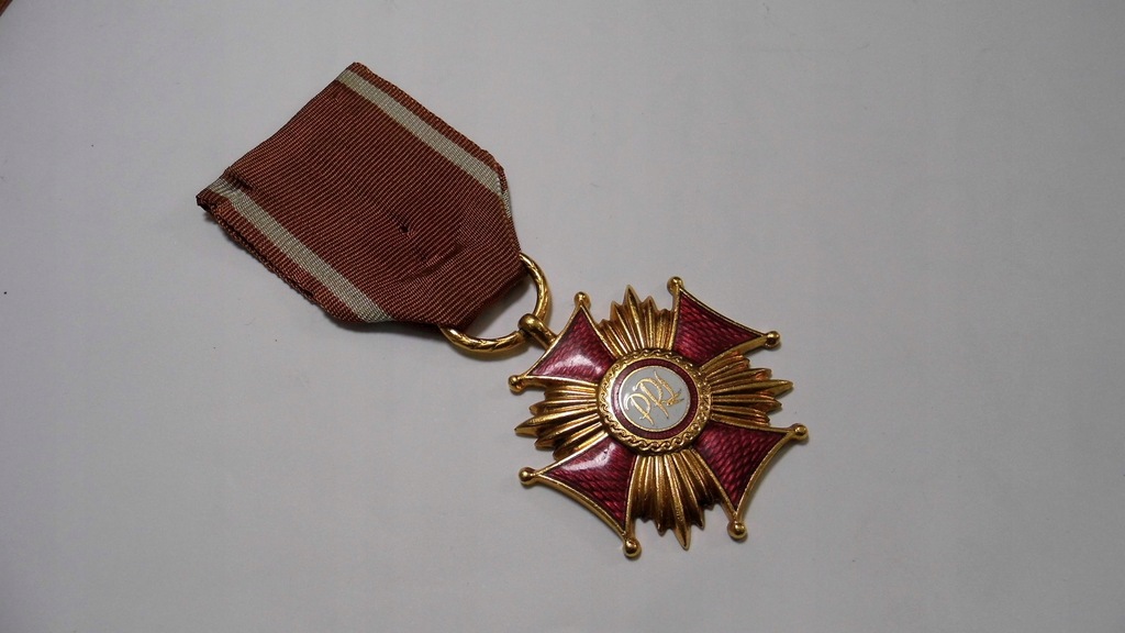 ODZNACZENIE ZŁOTY KRZYŻ ZASŁUGI PRL - 12736778646 - oficjalne archiwum Allegro