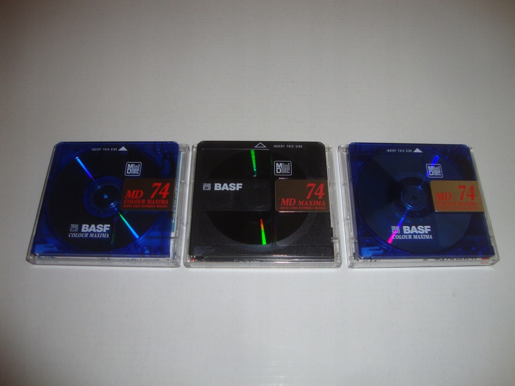 MiniDisc BASF MAXIMA MD 74 - 12548356433 - oficjalne archiwum Allegro