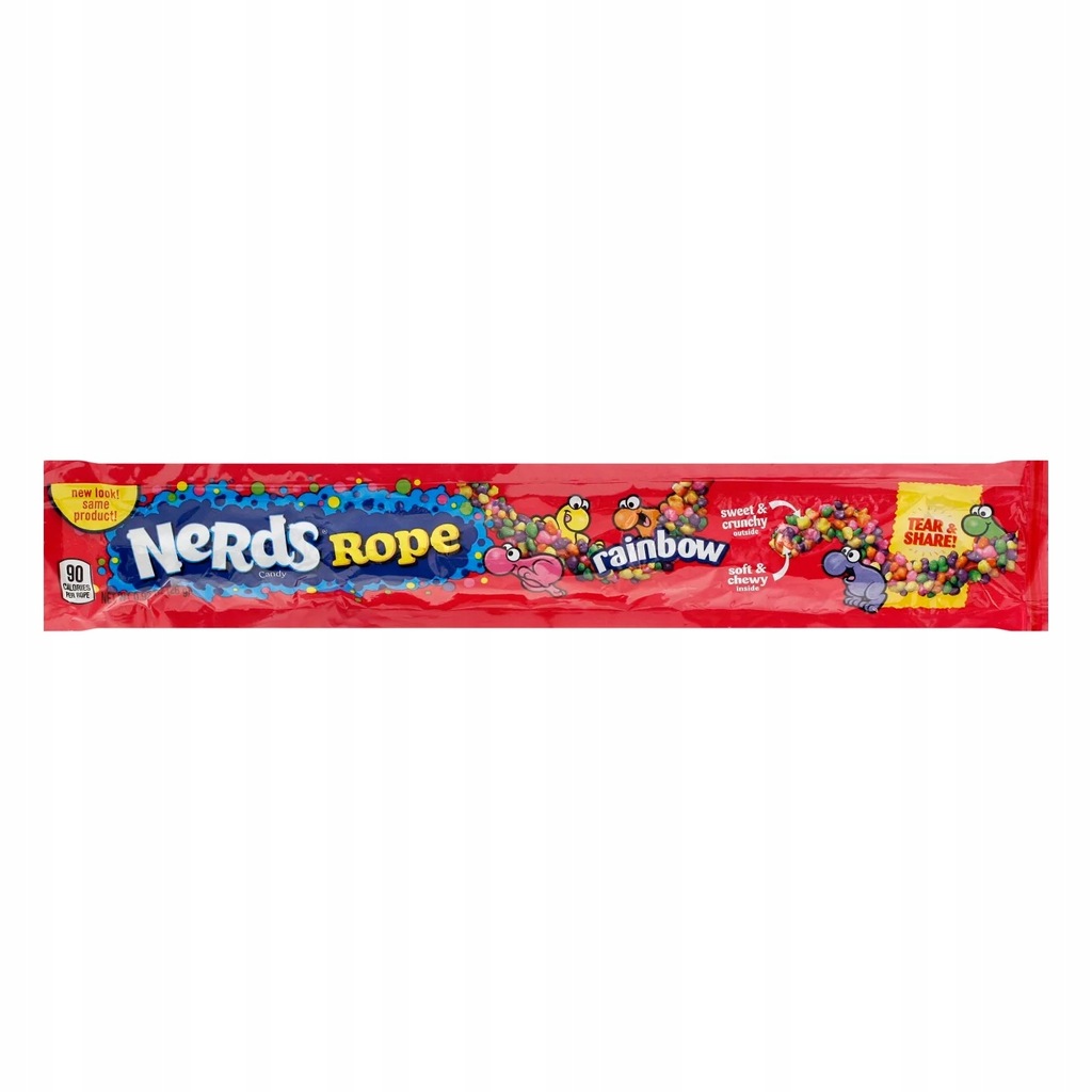 CUKIERKI NERDS 26g RAINBOW ROPE - 13192854020 - oficjalne archiwum Allegro