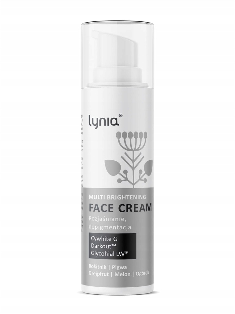 LYNIA Multi Brightening Face Cream rozjaśnianie 50 - 11316715066 ...