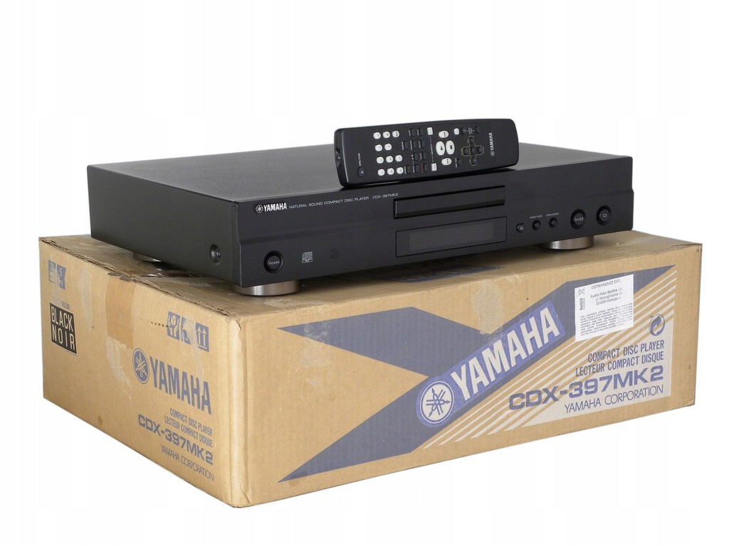 YAMAHA CDX-397MK2 - odtwarzacz CD/CDR/CDR/MP3 - 11884038329 - oficjalne archiwum Allegro
