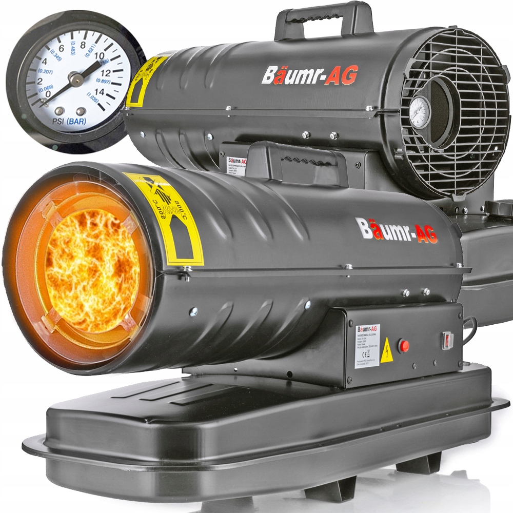 NAGRZEWNICA OLEJOWA DMUCHAWA SPALINOWA PIEC 35kW - 12284852168 ...