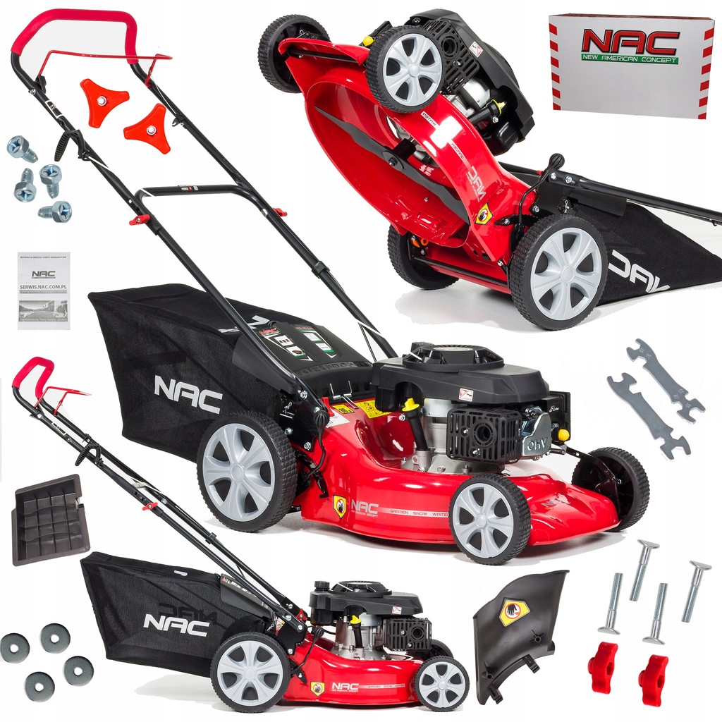 Kosiarka Spalinowa Pchana NAC LP46-146-H-NG 2,6 kW - 12721362045 - oficjalne archiwum Allegro