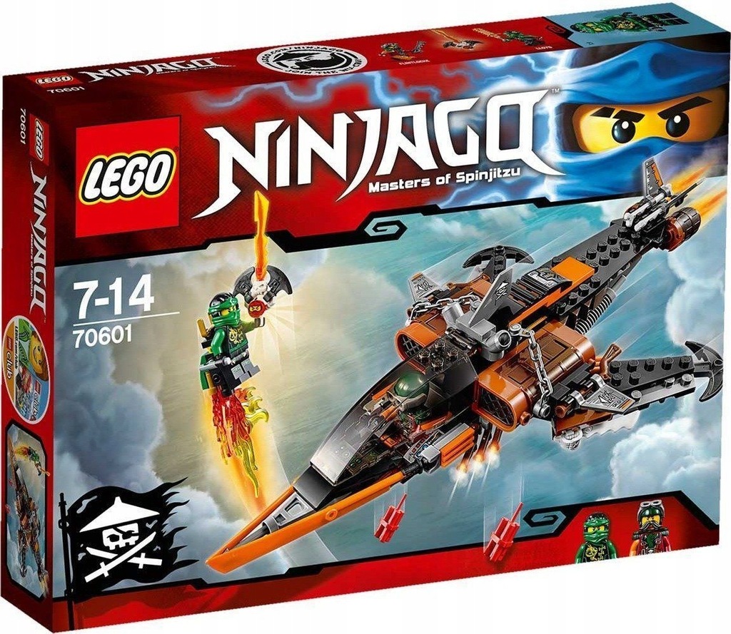 LEGO Ninjago 70601 Podniebny Rekin Lloyd NOWE HiT! - 7646737037 ...