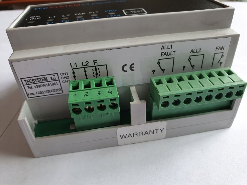 REGULATOR TEMPERATURY TECSYSTEM T119 DIN GWR - 8394093116 - oficjalne archiwum Allegro