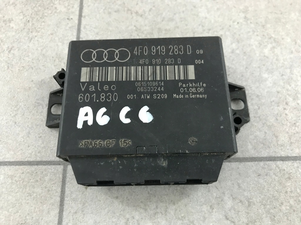 AUDI A6 C6 MODUŁ CZUJNIKÓW COFANIA PDC PARKTRONIC - 13160770656 - oficjalne archiwum Allegro
