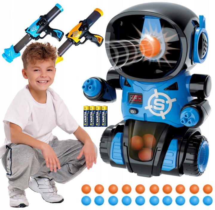 ROBOT GRA STRZELANIE DO CELU LCD NA DZIEŃ CHŁOPAKA - 14147374532 ...