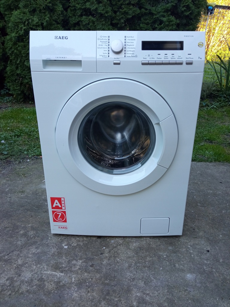 Pralka AEG LAVAMAT 7KG 1400RPM PROG PAROWE. - 12652387757 - oficjalne archiwum Allegro