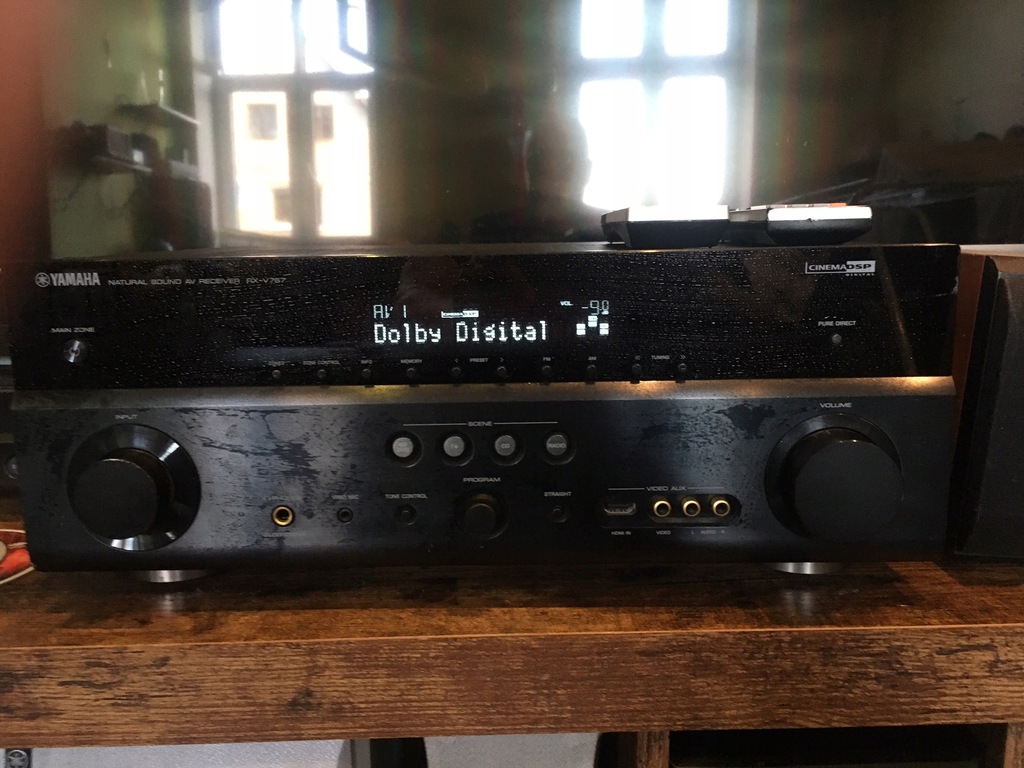 Amplituner Yamaha RX-V767 7.2 czarny Potęga mocy. - 12544959690 ...