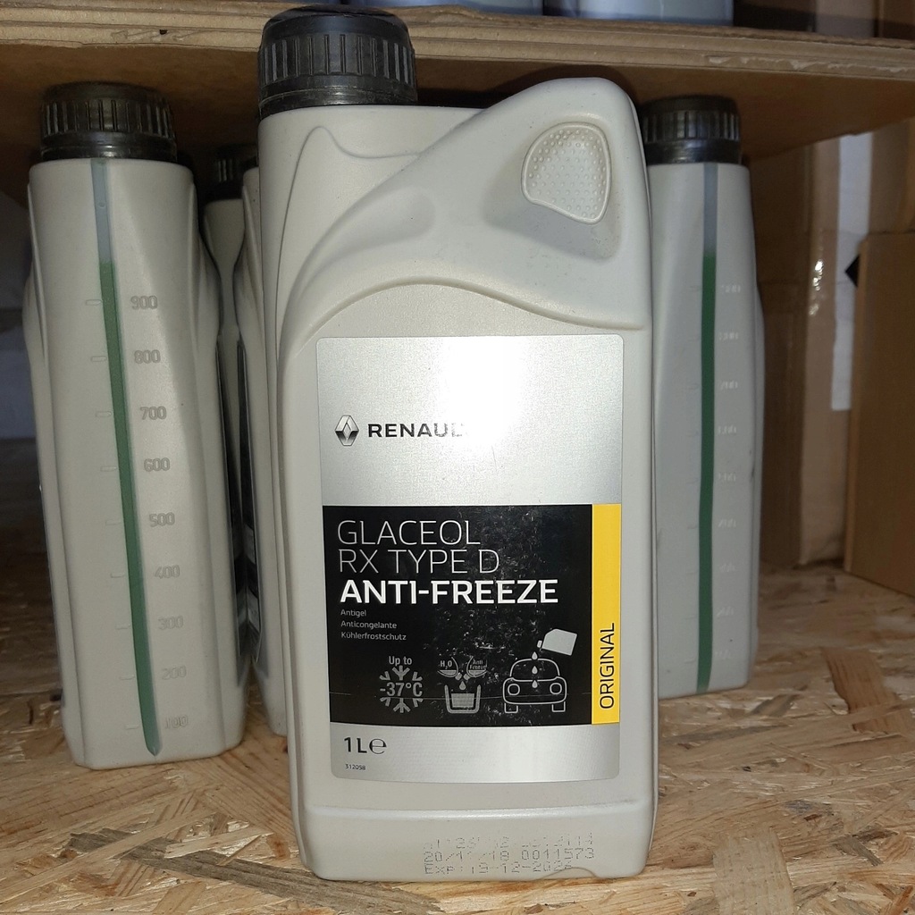 OE RENAULT płyn chłodniczy GLACEOL RX TYPE D 2L - 10940174079 ...