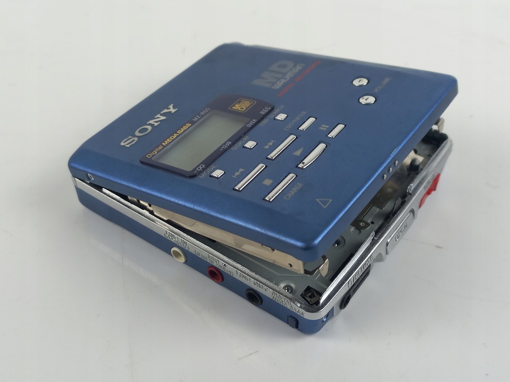 Walkman SONY Mini Disc Mega Bass MZ - R55 - 13115973066 - oficjalne ...
