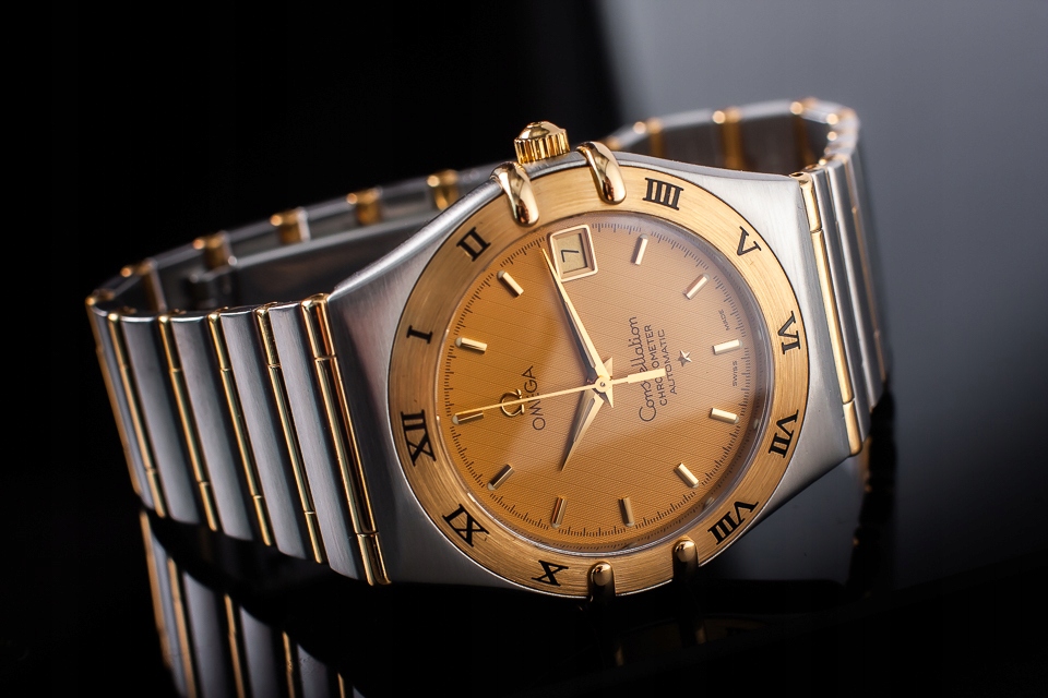 OMEGA CONSTELLATION AUTOMATIC COSC SS|18K/ETUI - 12431875258 ...