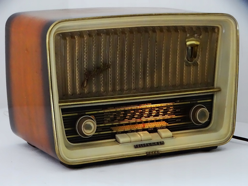 Telefunken Jubilate 9 Stare zabytkowe radio 1958 - 14260230795 ...