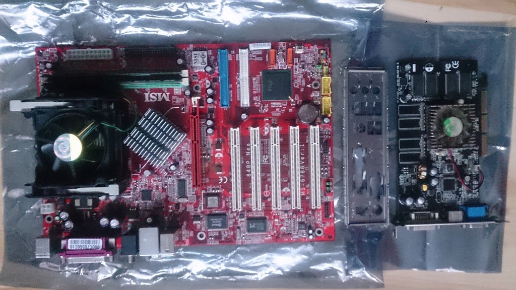 Płyta główna MSI 848P Neo - 14992286552 - oficjalne archiwum Allegro