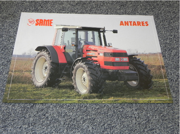SAME Antares 110 130 traktor ciągnik j.Polski - 13679842108 - oficjalne archiwum Allegro