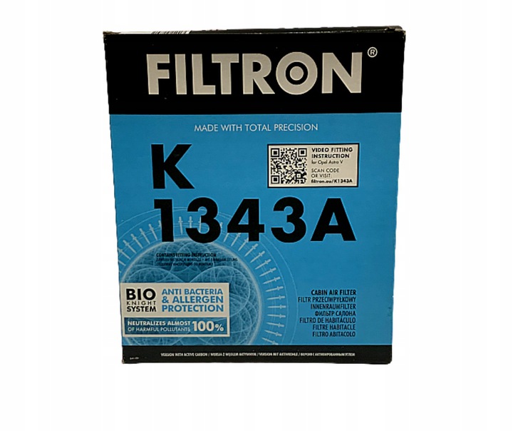 ZESTAW FILTRÓW FILTRON OPEL ASTRA K 1.6 + OLEJ GM - 10795514890 ...
