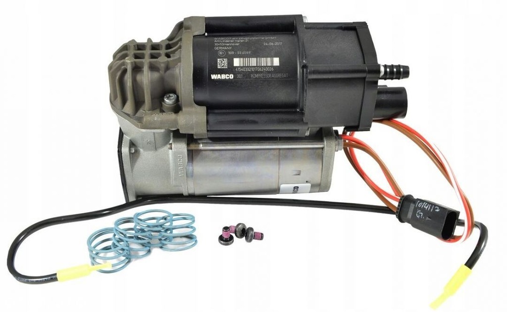 NOWY KOMPRESOR ZAWIESZENIA WABCO BMW 5 GT F07 F11 - 10444790498 - oficjalne archiwum Allegro