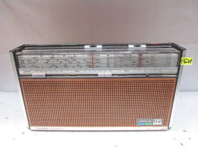 RADIO ITT TOURING INTERNATIONAL 104 - NR E601 - 13546540600 - oficjalne ...