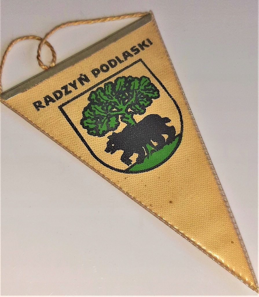 Proporczyk Radzyń Podlaski Herb Polska Flaga Orzeł - 12733834816 ...