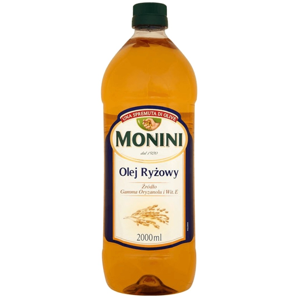 MONINI Olej z Ryżu Olej Ryżowy 2l - 12837554469 - oficjalne archiwum ...