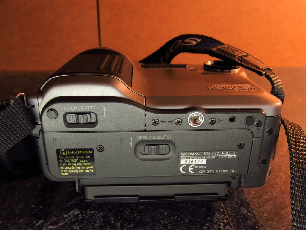 Kamera SONY CCD-SC55E HI-END Swietny Stan - 10900990461 - oficjalne archiwum Allegro