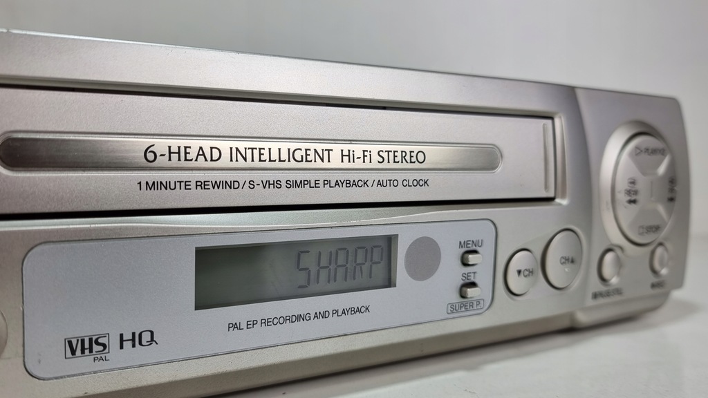 Video magnetowid SHARP VC MH 78 VC-MH78 VHS - 12967098819 - oficjalne archiwum Allegro