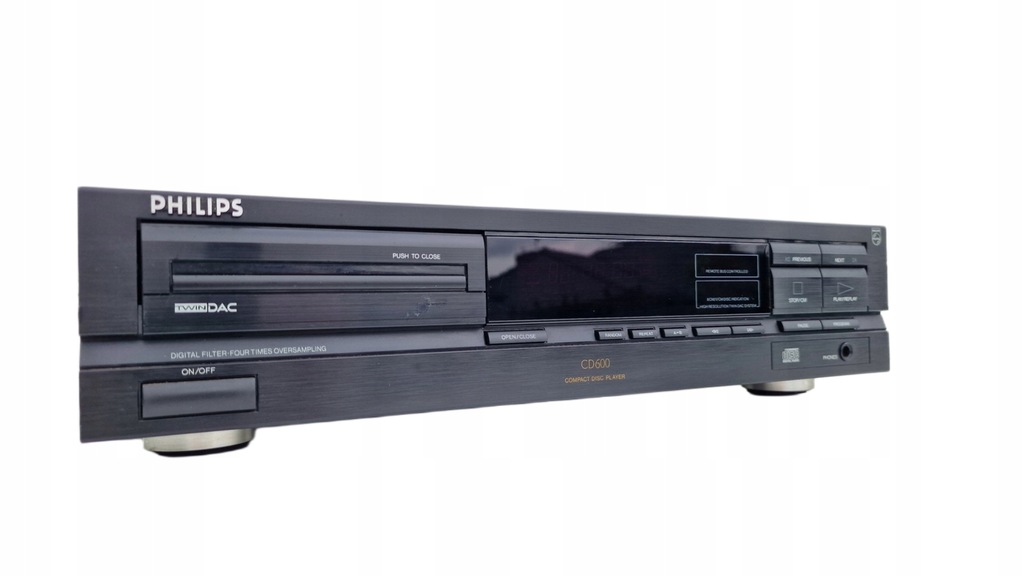 Philips CD 600 player odtwarzacz kompaktowy TDA 1543 CDM 4.19 ...