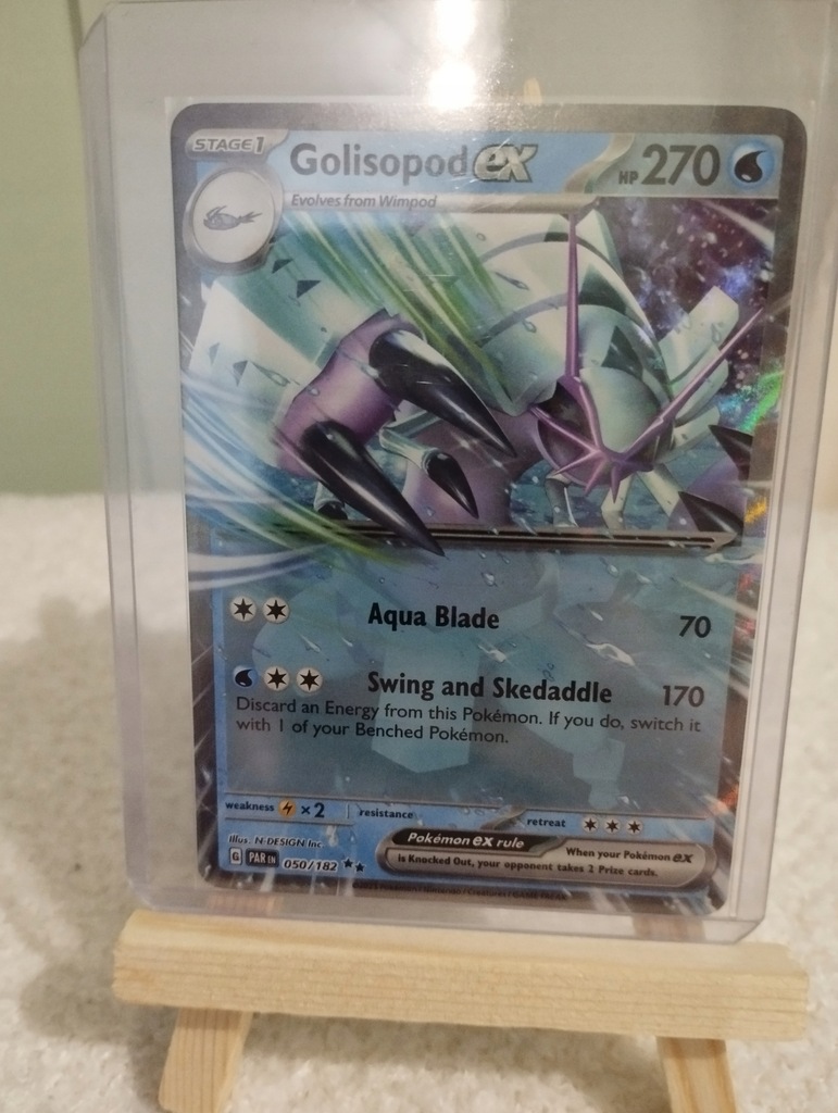Pokemon Paradox RIft Ultra Rare 050/182 Golisopod ex - 15265012809 ...