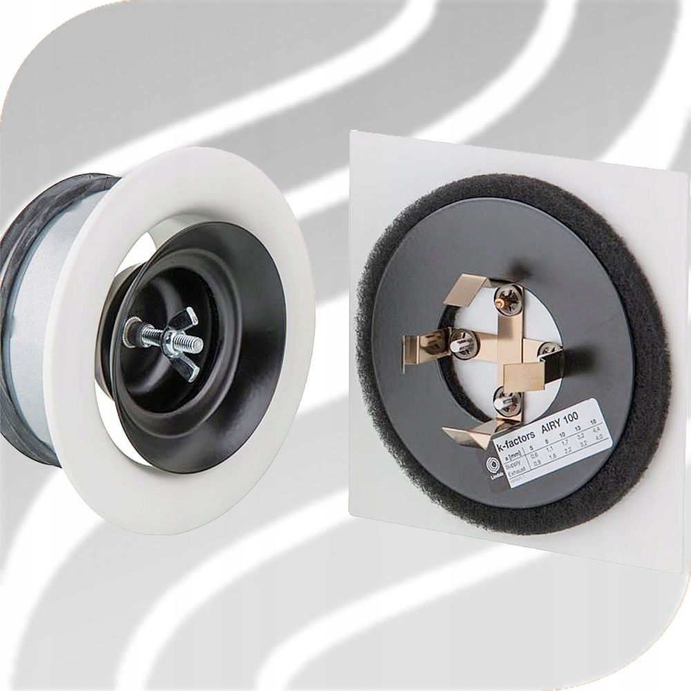 Купить Решетка анемостата воздушного клапана Lindab Airy 125: отзывы ...