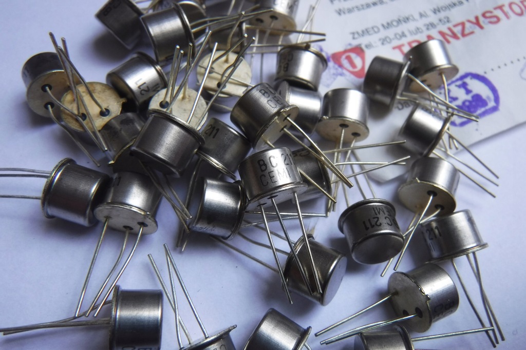 BC211 Tranzystor Unitra Cemi bc 211 Nowe TO39 - 9679919966 - oficjalne ...