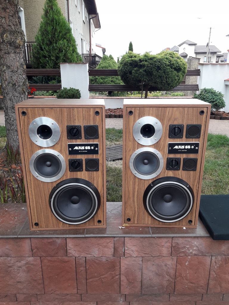 Kolumny VINTAGE UNITRA TONSIL ALTUS 65 - 13871489215 - oficjalne ...