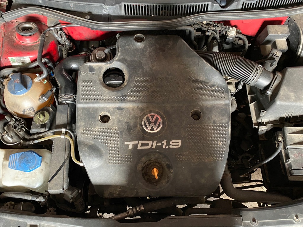 GOLF IV BORA A3 SKODA 1.9 TDI SILNIK KOMPLETNY ALH - 12576148830 ...