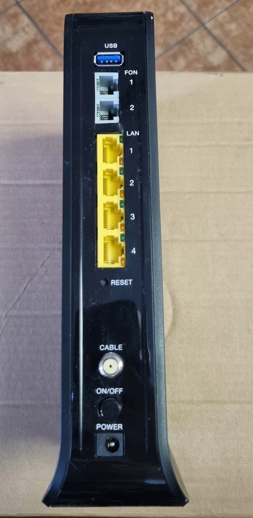 ROUTER SAGEMCOM FAST 5460 VODAFONE LAN&WLAN - 11555474214 - oficjalne ...