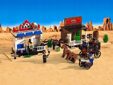 6765 lego Gold City Junction western ulica - 12393732644 - oficjalne archiwum Allegro
