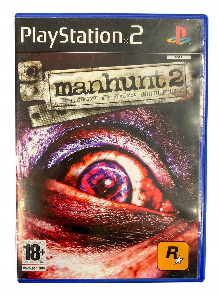 MANHUNT 2 / GRA PS2 / PLAYSTATION 2 / od ROCKSTAR - 10166903473 ...
