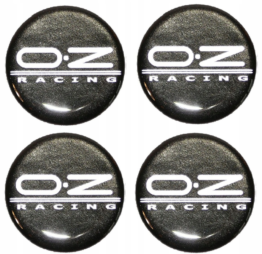 Naklejki na kołpaki emblemat OZ czar-bia 60mm sil - 11915344127 - oficjalne archiwum Allegro